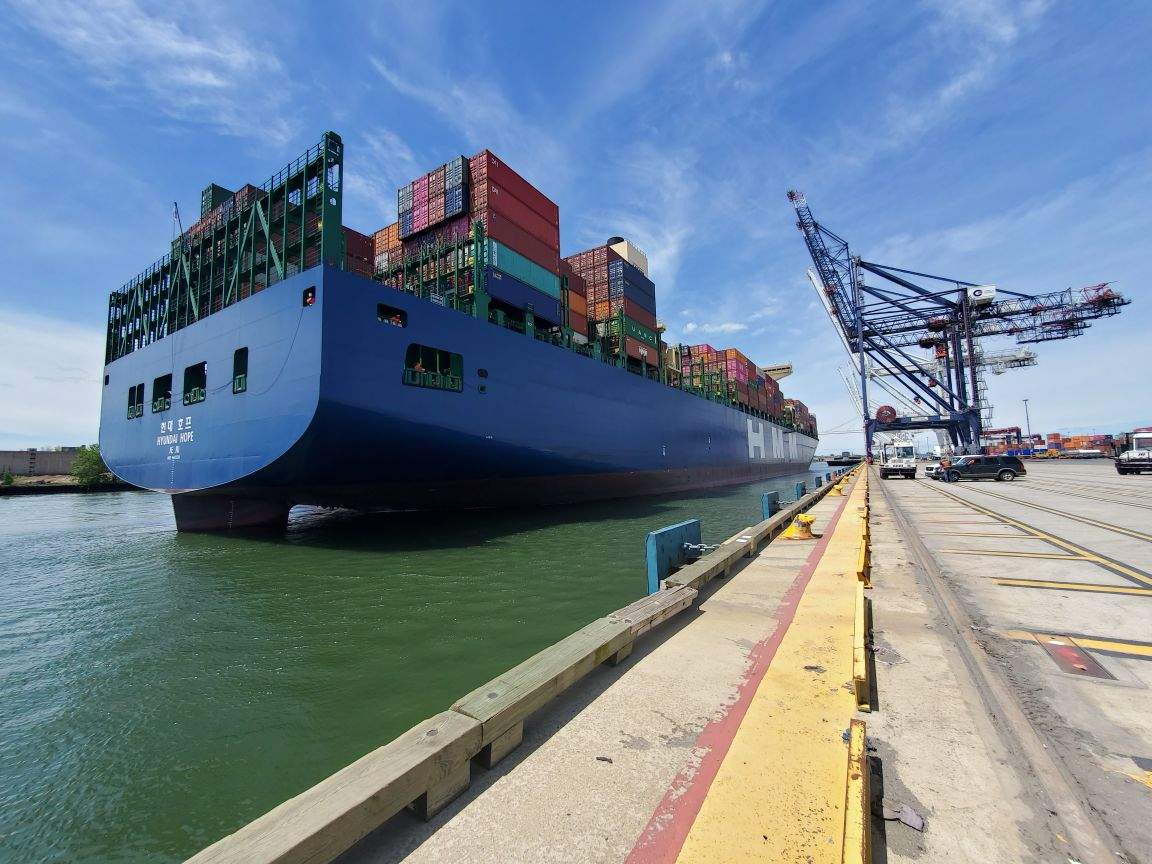 Hyundai Hope Marks the Return of HMM to the Port of NY & NJ - Breaking ...